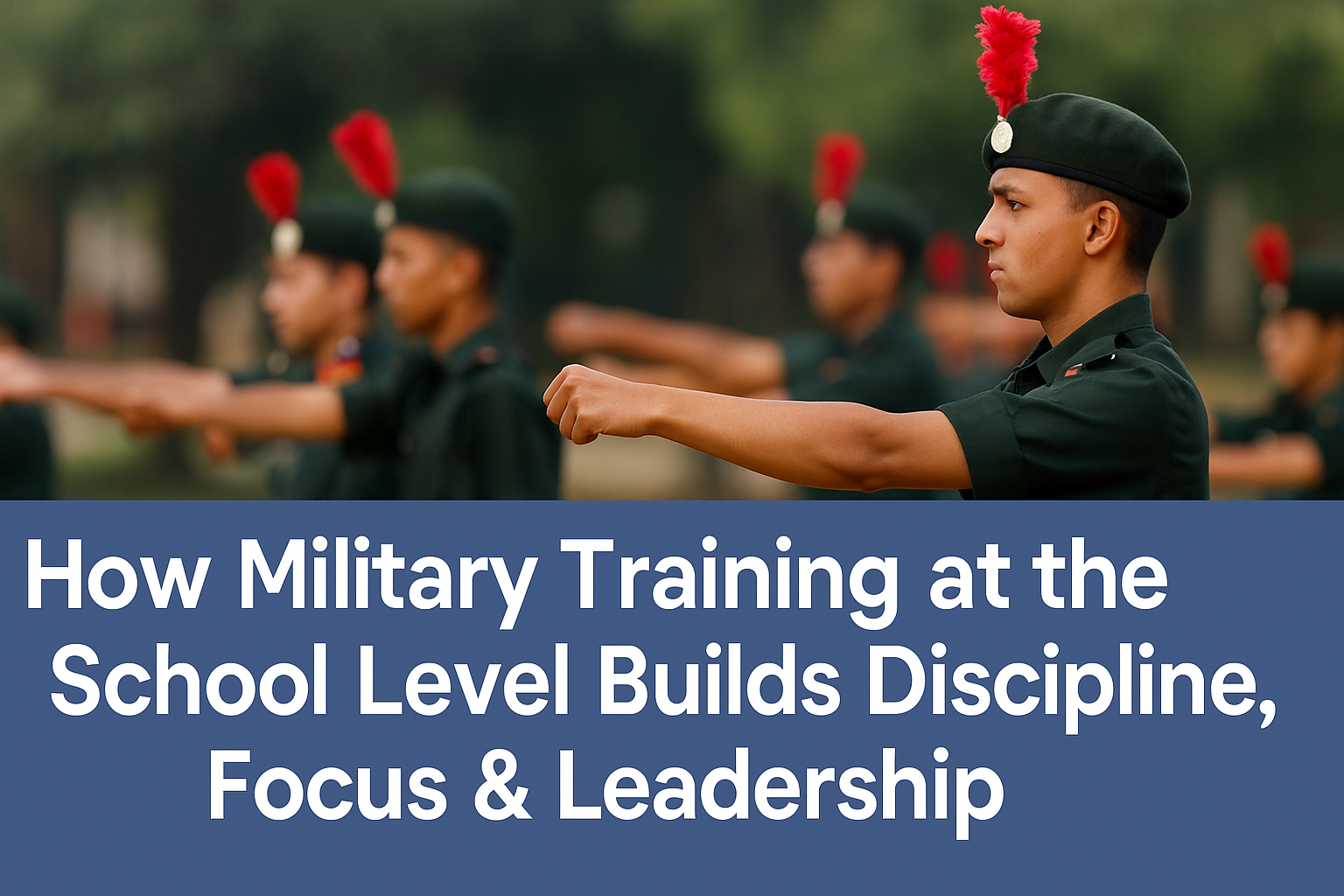 How Military Training at the School Level Builds Discipline, Focus ...